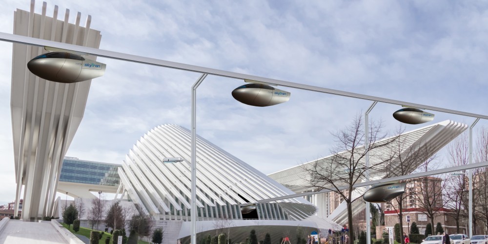 Futuristic "Sky Car" - a system of aerial floating cars | City Magazine