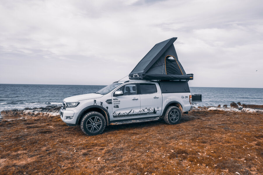 Slovenian conversion of a Ford Ranger into an overland passenger ...